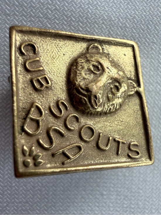 Accessories | Cub Scouts Bsa Brass Cub Scout Bear Pin | Poshmark